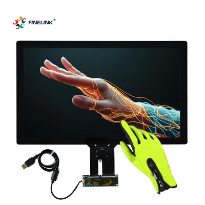 China 21.5 Inch Custom Large Capacitive Touch Screen Panel 10 Point Multi Touch USB RS232 for sale