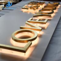 China Custom design led store sign 3d Letter store sign Back Light building Custom store outdoor sign for sale