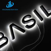 China Custom Hot Sale Business Signs Acrylic Signage LED Channel Backlit Letters 3D LED Sign for sale