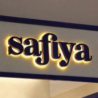 China Stainless steel illuminated Gold 3D Customized backlit outdoor logo letter sign for sale