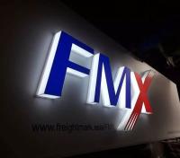 China Best Sell Wall Name 3d Stainless Steel Led Logo Sign Backlit Letter Light 3d Wall Sign for sale