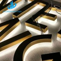 China exterior illuminated backlit letter open outdoor solar led sign for sale