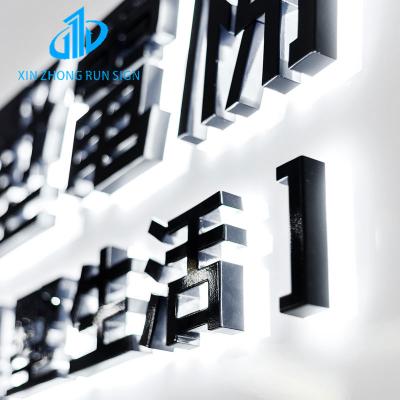 China Hot sale coffee shop 3d led signacrylic light up custom logo electronic sign for sale