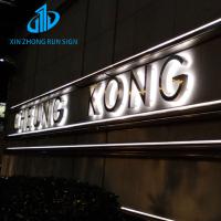 China open rgb backlit letter led sign logo for sale