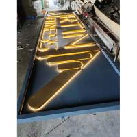 China 3D Led Letter Sign Outdoor Advertising Channel Stainless Steel Led Sign for sale
