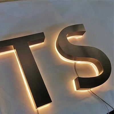 China The latest outdoor indoor acrylic backlit billboard electronic alphabet LED3d alphabet logo for sale