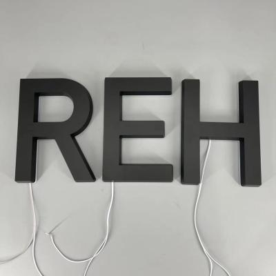 China Factory Salesg High Quality Metal Luminous Backlit Words Led Lighting Letter Backlit Led Sign Letter for sale
