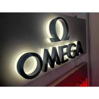 China High Quality Outdoor Business Logo Signages 3d Backlit Metal Sign Letter for sale