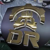 China Hot sale high quality led 3d illuminated signboard fashion store acrylic backlit letter signs for sale