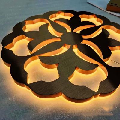 China Manufacturers direct customized outdoor commercial logo signs 3D backlit metal sign letters for sale