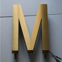 China Advertisement Track Decorative Led 26 Alphabet Abs Up Letter Light Ip Letters for sale