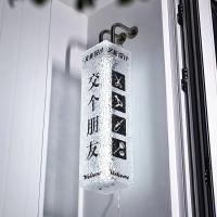 China Stone print acrylic light box custom personality L-shaped side sign design for sale