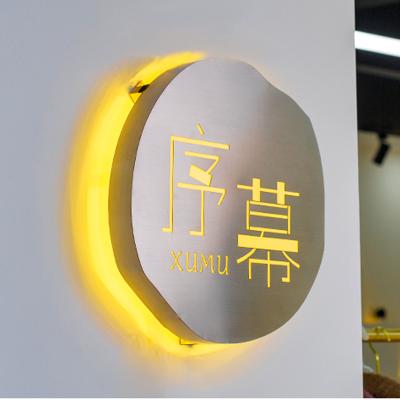 China Top Selling Customizable Snap Frame Light Box Led Round Light Box Sign for sale