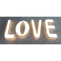 China Factory Manufacture Various Exposed Led Logo Luminous Words Billboard Customization for sale