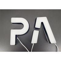 China 2022 Oem Outlet Acrylic Front And Back Side Led Luminous Characters for sale