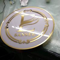 China Led sign board letters acrylic light box with snap frame frontlight for sale