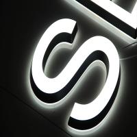 China Professional Production of Acrylic Luminescent Characters Background Walls Luminescent Signs LED Billboards for sale