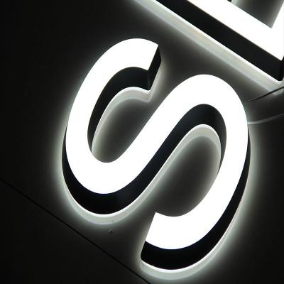 China Professional Production of Acrylic Luminescent Characters Background Walls Luminescent Signs LED Billboards for sale