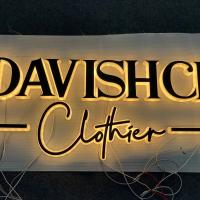 China Popular Indoor Sign LED Acrylic Sign LED Acrylic Alphabet Stainless Steel Alphabet Lighting Letter Sign for sale