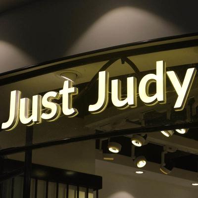 China Custom 3d Sign 12v Frontlit Store Shop Name Sign Outdoor Led Illuminated Channel Letter for sale