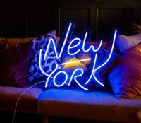 China Custom made wall-mounted hanging LED Custom neon LOGO Party Party Park decor for sale