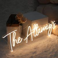 China Custom  For Wedding Decorate Christmas Decoration Waterproof Letters  Neon Sign for sale