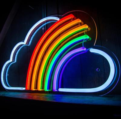 China Fun design colorful neon custom party birthday park neon for sale