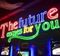 China Customized Party Decorative Led  Lighting Illuminated Letter Neon Light Signs for sale