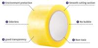 China Jumbo Bopp Tape Roll Transparent Sealing Bopp Tape Packaging Suppliers for sale