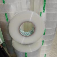 China Wholesale Transparent Yellow Sealing Express Printing Bopp Packaging Tape for sale