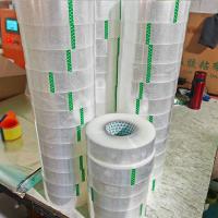 China Wholesale Transparent Yellow Sealing Express Printing Bopp Packaging Tape for sale