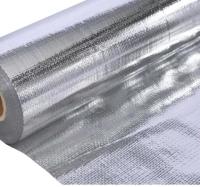 China Single Or Double Reflective Woven Fabric Aluminum Foil Backed Woven Fabric Heat Insulation for sale