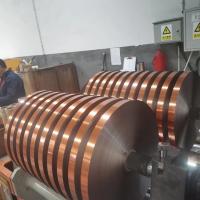 China Customized  Blue And  Black Copper Metalized Pet Or Aluminized Polyester Film For Packaging And Ducts for sale