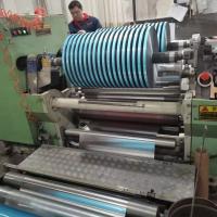 China Customized  Blue And  Black Copper Metalized Pet Or Aluminized Polyester Film For Packaging And Ducts for sale