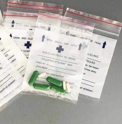 China Double Pocket Zipper Transparent Packaging Film Eco-Friendly Plastic Liquid Bio Hazard Biohazard Medical PE Pathological Seal Bag for sale