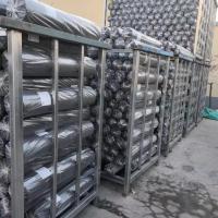 China PP with UV High Permeability Black And Green Weed Control Mat Woven Roving Agricultural for sale