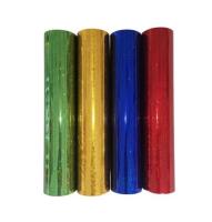 China Supply Silver Gold Red Pet Aluminum-plated Color Film Polyester Color Gold Film Laser Film Composite Film for sale