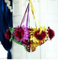 China Christmas Day Celebration Pull Strips, Decorative Pull Strips, PVC Color Flower for sale