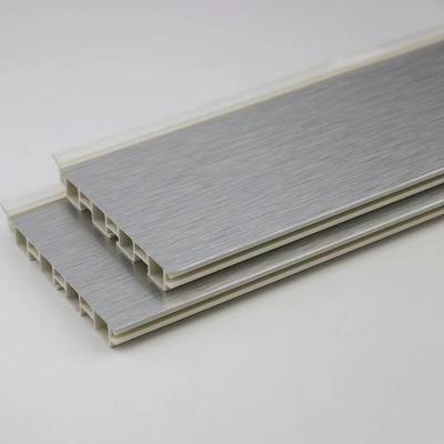 China Silver  Black 50mic  Brushed Skirting aluminum film roll for  household Usage for sale