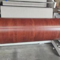 China Apple Tree Grain Non-adhesive Paper For Wood Box Making For Decoration  Edge Strips for sale