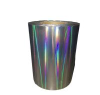 China Thermal Holographic Transparent Lamination Film for Laminated Paper Board Make Boxes for sale