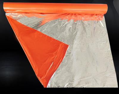 China PE aluminized film, reflective PE film for fruit apple coloring, PE color-enhancing film for cold-proof emergency raincoats. for sale