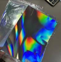 China BOPP METALLIZED HOLOGRAPHIC FILM WITH PRIMER COATING (HORIZONTAL LIGHT PILLAR WITH THIN LINES) for sale