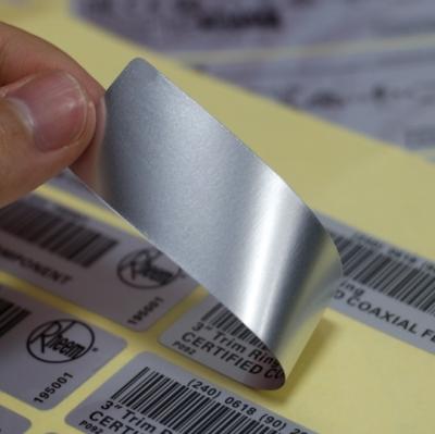 China Metallized BOPET Film Silver Metallized Pet Film for Labels & Lamination for sale