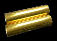 China 12-100micron Double Sided Golden Aluminized Pet Film for sale