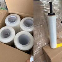 China 50cm Width 350m Length pe stretch wrap film For Carton Box Wrapping Packaging for sale