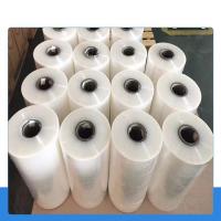 China Lldpe Casting Pe Stretch Film 23 Microns Lldpe Cast Stretch Wrapping Cling Film for sale