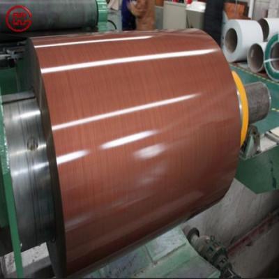 China wood color prepainted Steel Coil for sale