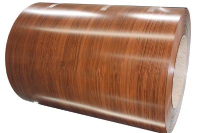 China wood color prepainted Steel Coil for sale