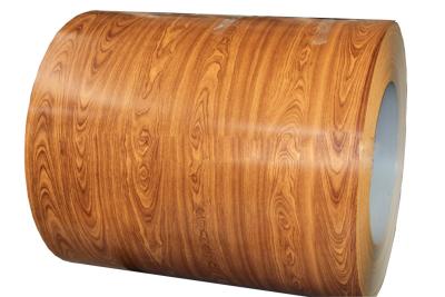 China wood color prepainted Steel Coil for sale